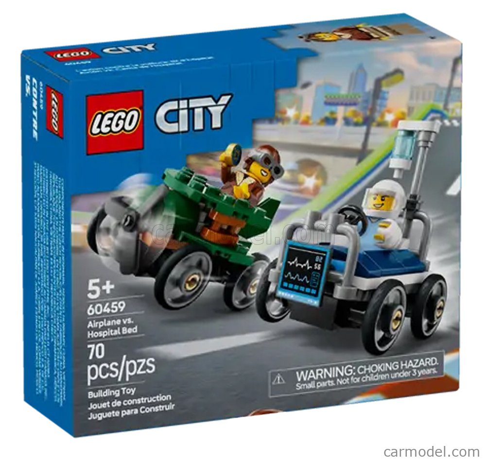 LEGO 60459 Scale / | ACCESSORIES LEGO CITY - AIRPLANE VS HOSPITAL BED ...