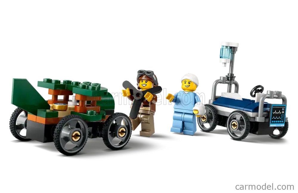 LEGO 60459 Echelle / | ACCESSORIES LEGO CITY - AIRPLANE VS HOSPITAL BED ...