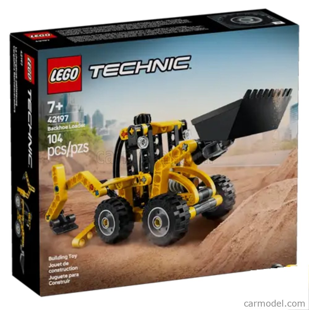 LEGO 42197 Scale / | ACCESSORIES LEGO TECHNIC - BACKHOE LOADER - 104 ...