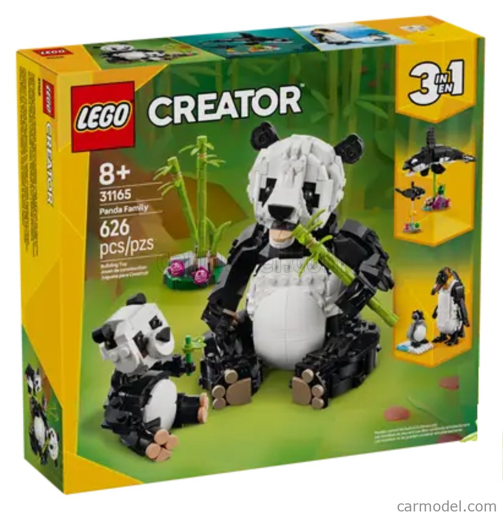 LEGO 31165 Escala / | ACCESSORIES LEGO CREATOR - WILD ANIMALS PANDA ...