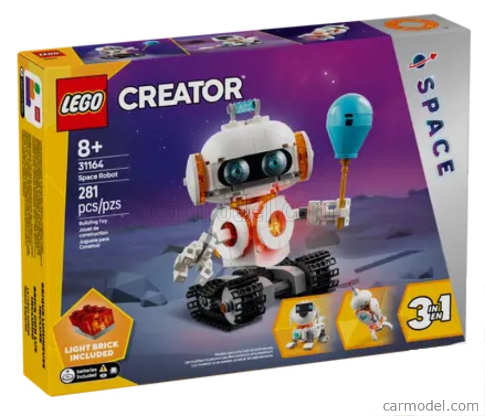 LEGO 31164 Scale / | ACCESSORIES LEGO CREATOR - SPACE ROBOT - 281 PEZZI ...