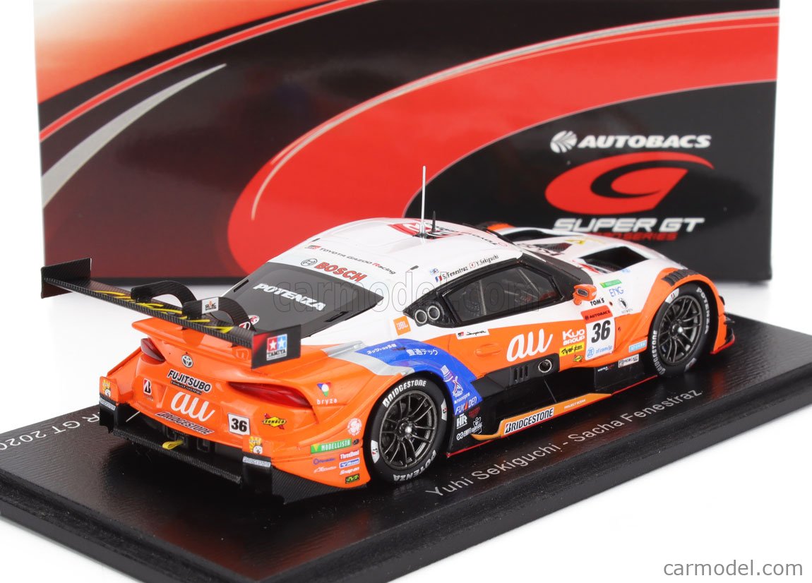 SPARK-MODEL SGT113 Scale 1/43 | TOYOTA SUPRA GR TEAM TGR N 36 GT500 ...
