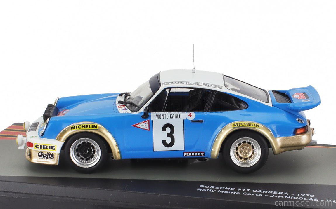 EDICOLA PORSRACOLL006 Escala 1/43 | PORSCHE 911 SC 3.0L GITANES (night ...