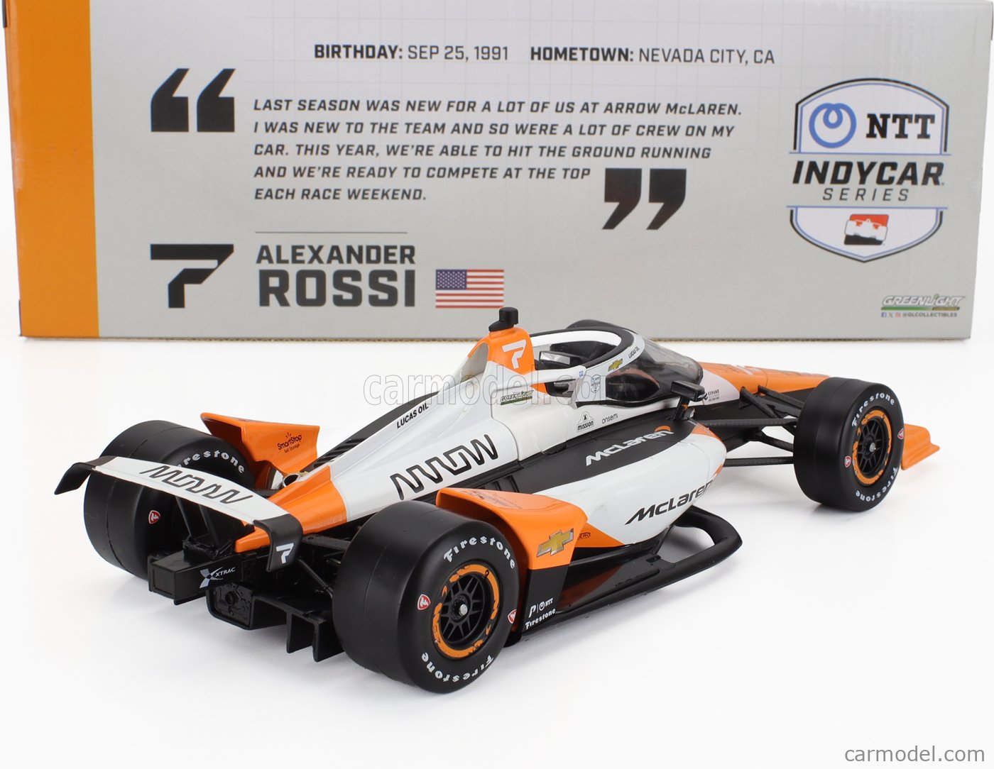 GREENLIGHT 11238 Scale 1/18 | CHEVROLET TEAM ARROW McLAREN SP RACING N ...