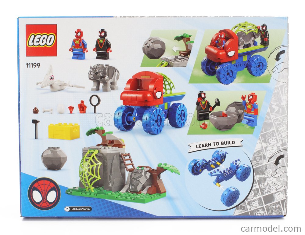LEGO 11199 Masstab: / | ACCESSORIES LEGO MARVEL - TEAM SPIDEY DINO ...