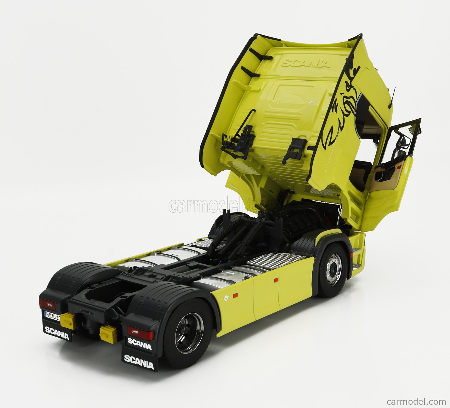 NZG LX10190060-1019/60 Scale 1/18 | SCANIA S730 V8 TRACTOR TRUCK 2-ASSI ...