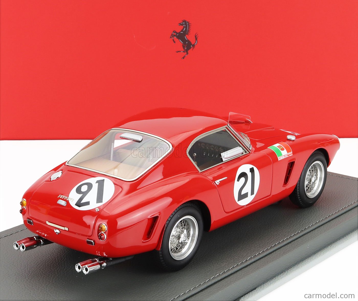 BBR-MODELS BBR1861F-VET Scale 1/18 | FERRARI 250GT SWB 3.0L V12 TEAM ...