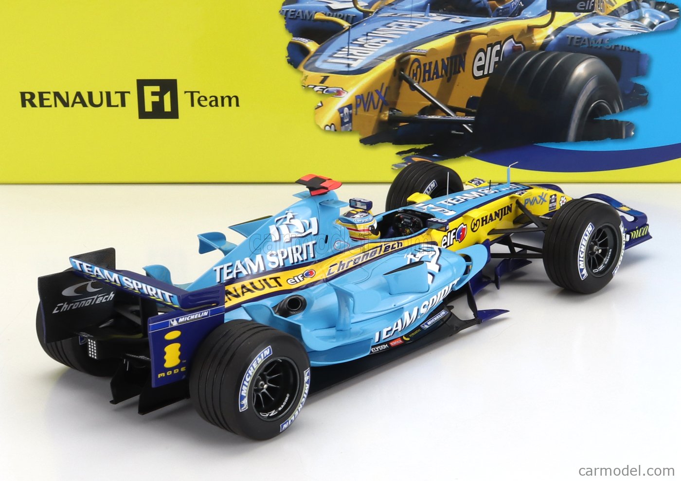 MINICHAMPS 147061801 Scale 1/18 | RENAULT F1 R26 TEAM MILD SEVEN RENAULT F1 N 1 WORLD CHAMPION ...
