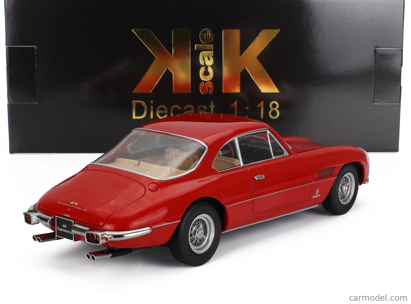 KK-SCALE KKDC180064 Scale 1/18 | FERRARI FERRARI 400 SUPERAMERICA 1962 RED