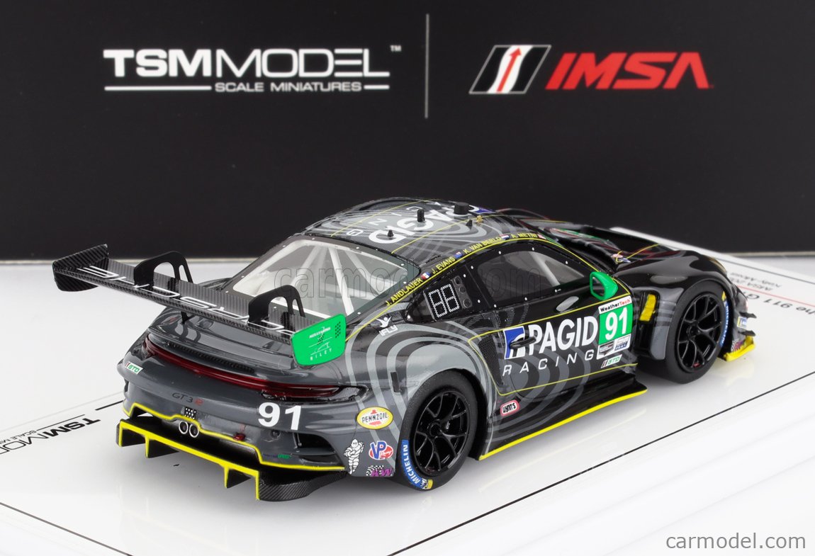 TRUESCALE TSM430744 Scale 1/43 | PORSCHE 911 992 GT3 R TEAM KELLY-MOSS ...