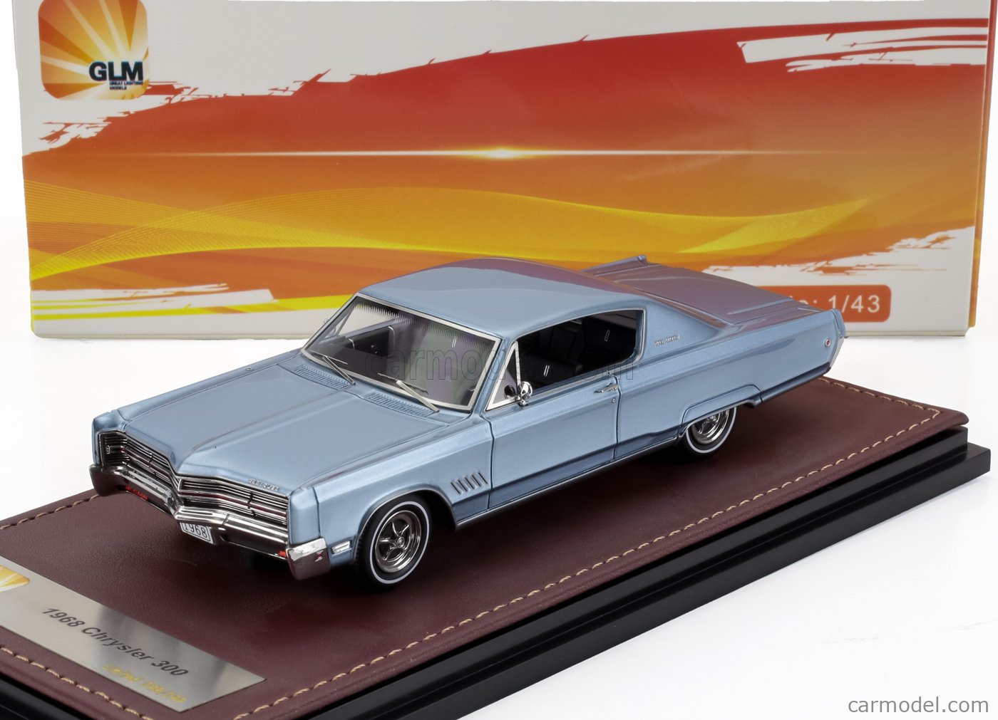 GLM-MODELS GLM130001 Scale 1/43 | CHRYSLER 300 1968 SKY BLUE MET