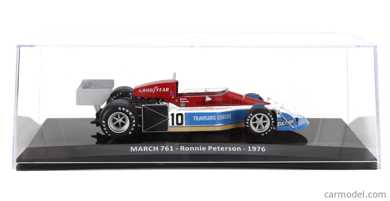EDICOLA MW2ALA0083-EXPO24-VET Scale 1/24 | MARCH F1 761 N 10 SEASON 1976 RONNIE PETERSON - CON ...