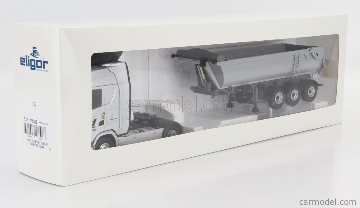 ELIGOR 118306 Scale 1/43 | SCANIA S770 V8 TRUCK CASSONE RIBALTABILE ...