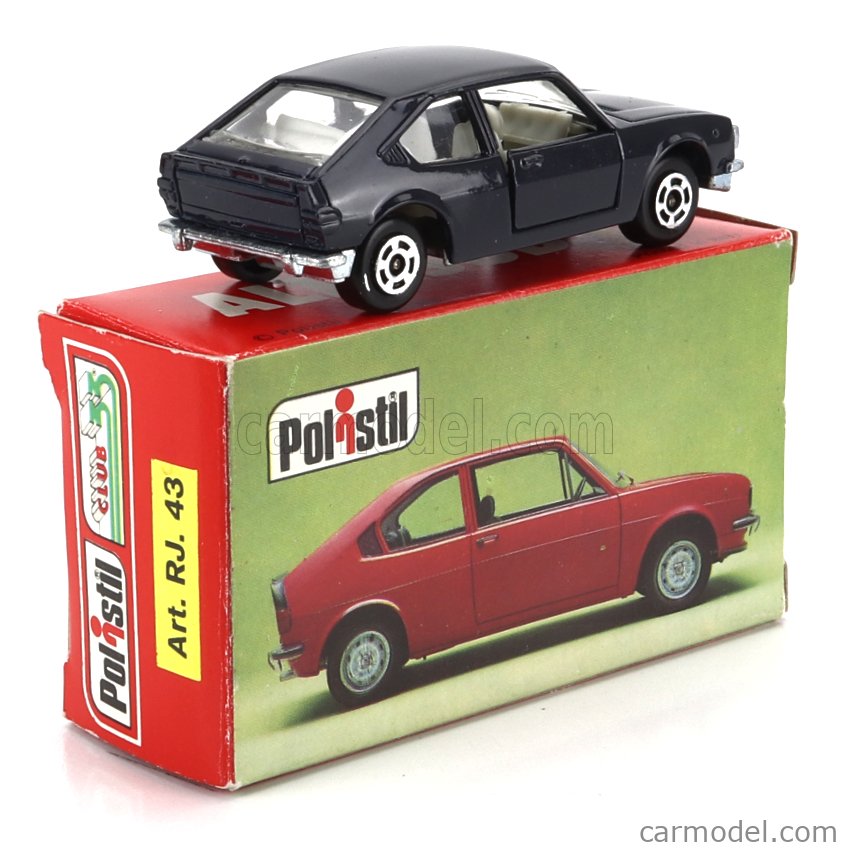 POLITOYS POLISTIL RJ43 Scale 1/55 | ALFA ROMEO ALFASUD TI 1974 BLUE