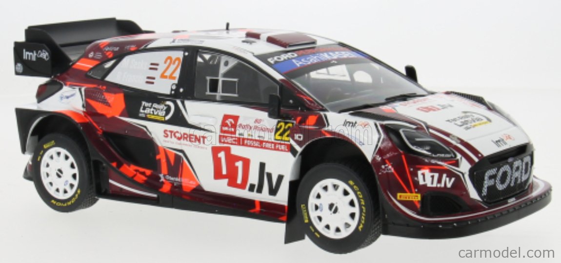 IXO-MODELS 18RMC215.22 Scale 1/18 | FORD ENGLAND PUMA RALLY1 TEAM M ...