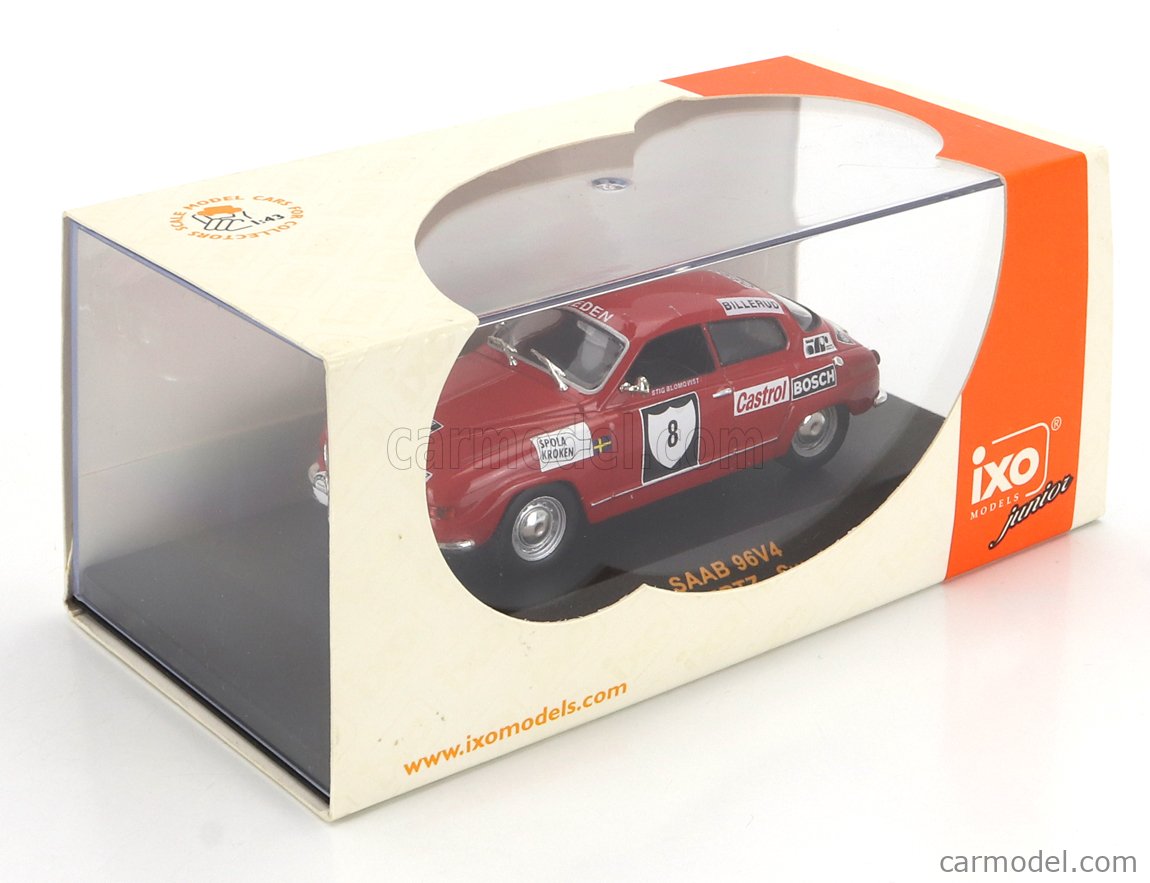 IXO-MODELS CIXJ000008 Scala 1/43 | SAAB 96 V4 COUPE N 8 WINNER RALLY ...