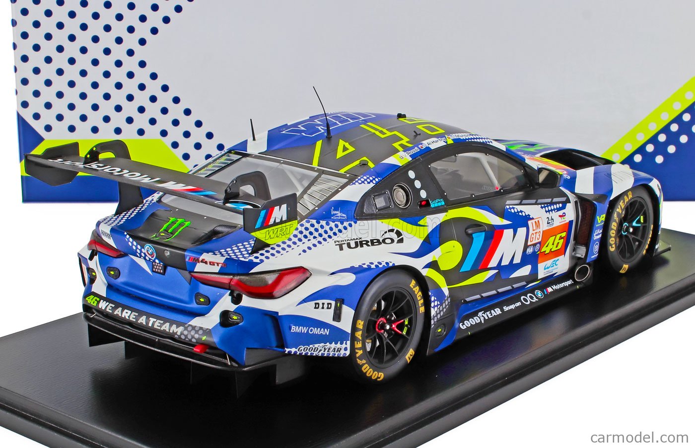 Spark Model 18s669 Echelle 1 18 Bmw 4 Series M4 Gt3 Team Wrt N 46 24h