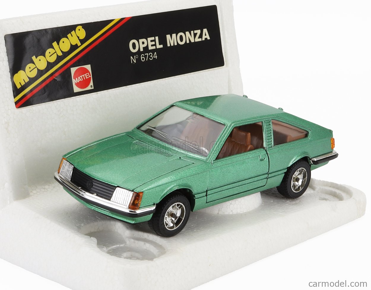 MEBETOYS MATTEL 6734 Scale 1/25 | OPEL MONZA 1980 GREEN MET