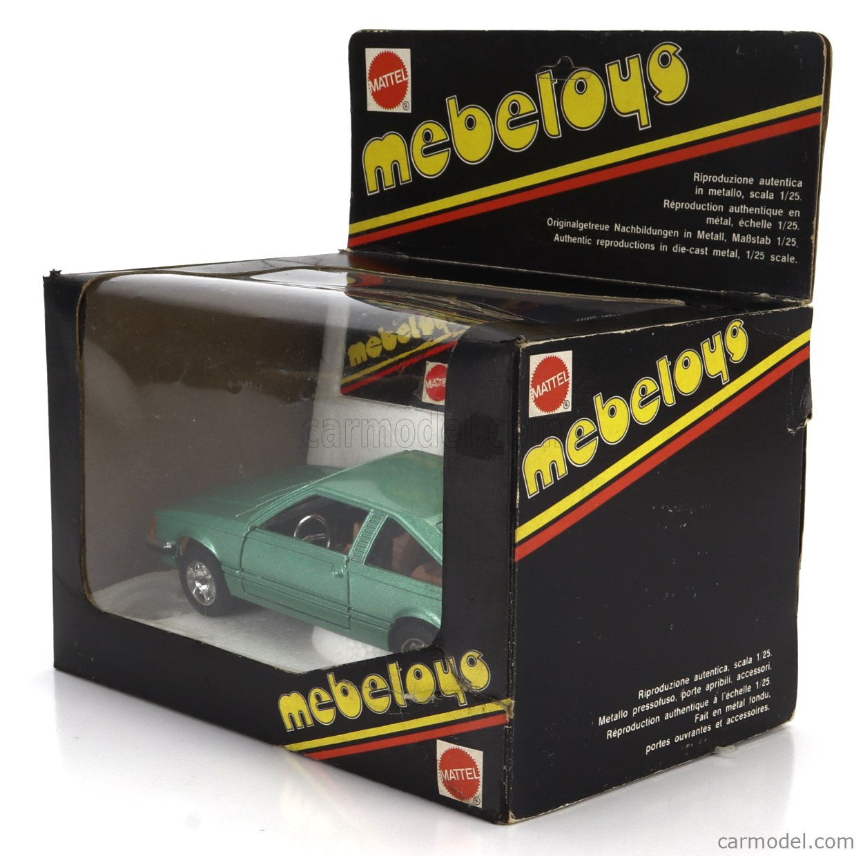 MEBETOYS MATTEL 6734 Scale 1/25 | OPEL MONZA 1980 GREEN MET