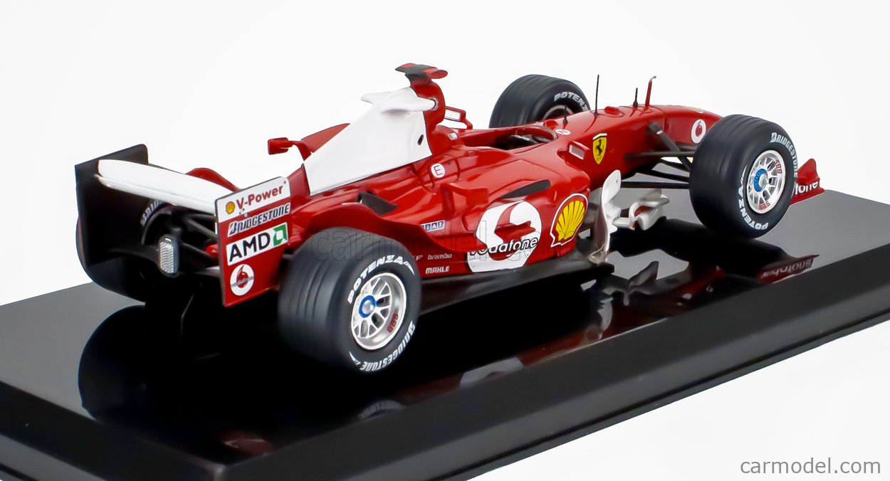 EDICOLA FE24-0043 Scale 1/24 | FERRARI F1 F2004 N 1 WORLD CHAMPION ...