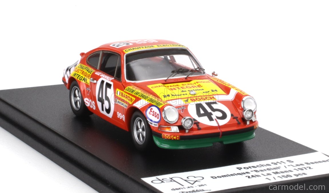 TROFEU TRFDSN261 Scale 1/43 | PORSCHE 911S COUPE TEAM TOUROUL N 45 24h ...