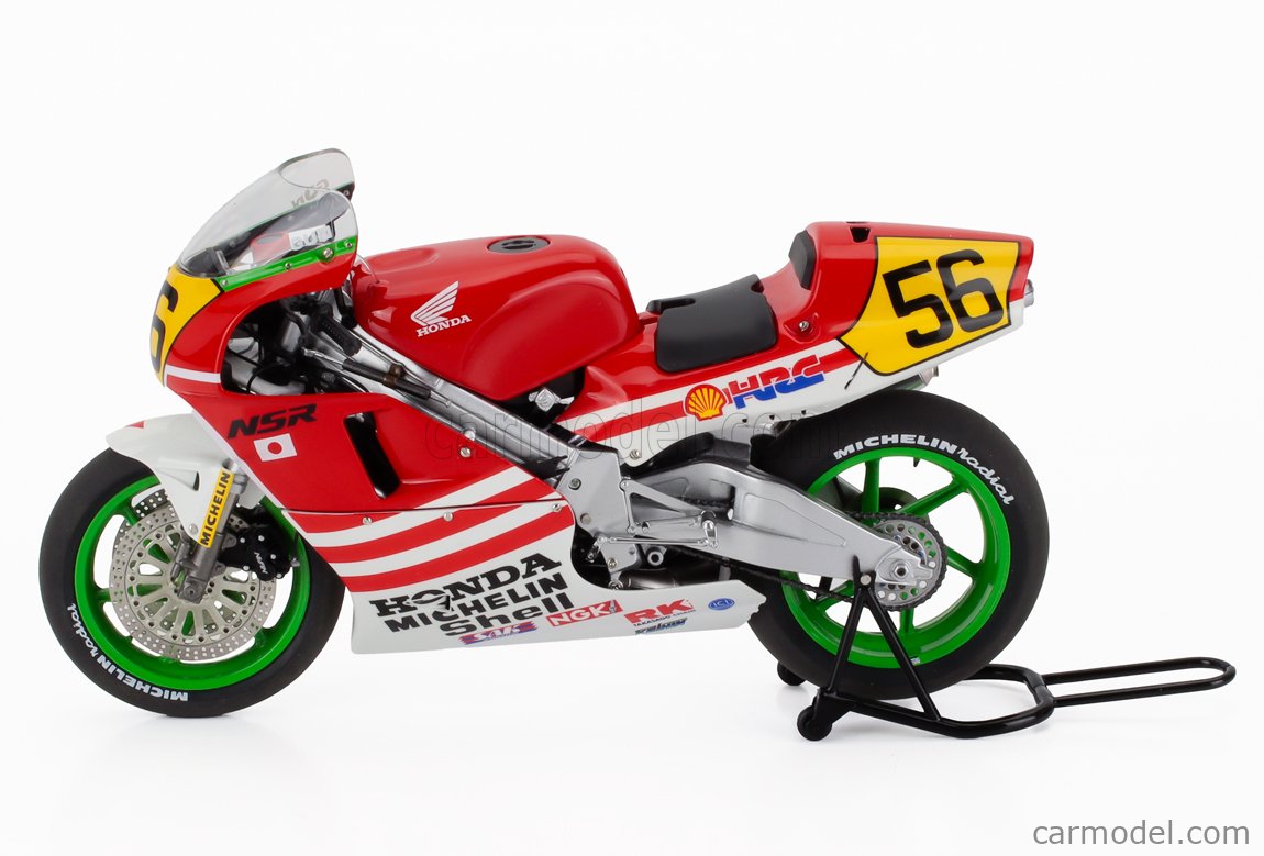 AUTOART 12566 Scale 1/12 | HONDA NSR500 N 56 GP500 1989 WAYNE GARDNER (BARIBARI LEGEND) RED ...