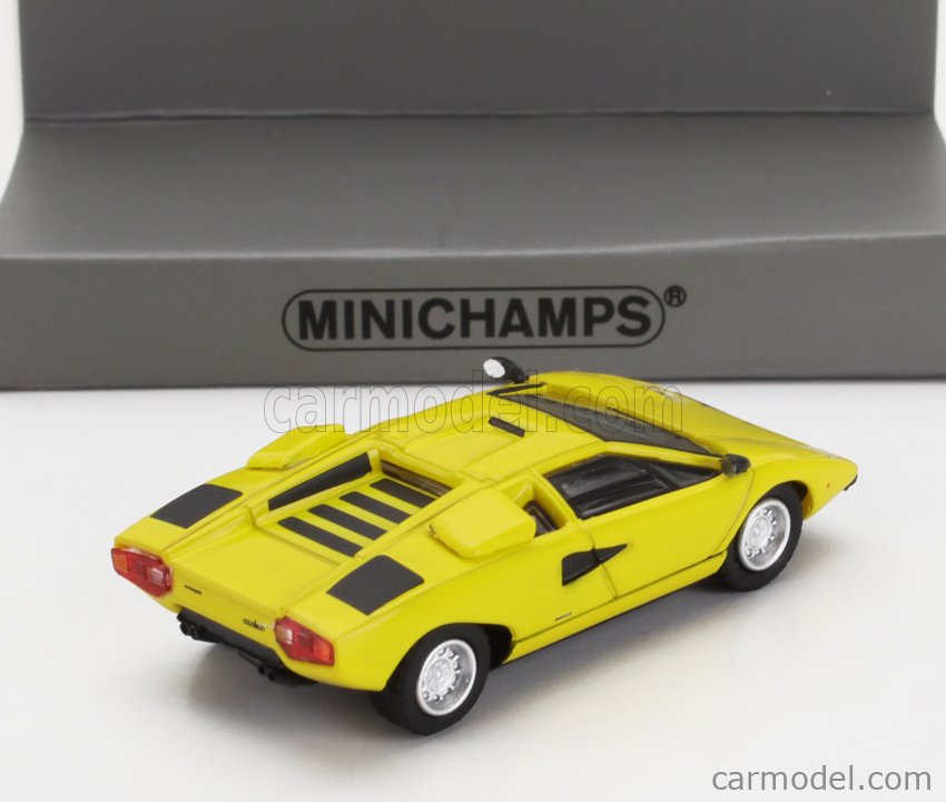 MINICHAMPS 870103121 Scale 1/87 | LAMBORGHINI COUNTACH LP400 1974 YELLOW