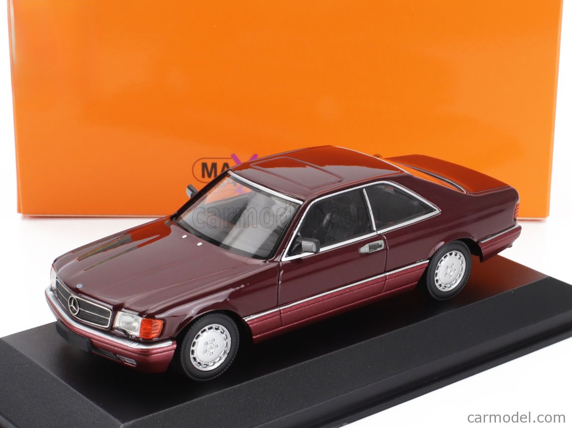 MINICHAMPS 940035124 Scale 1/43 | MERCEDES BENZ S-CLASS 560SEC (C126 ...