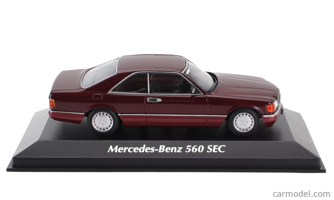 MINICHAMPS 940035124 Scale 1/43 | MERCEDES BENZ S-CLASS 560SEC (C126 ...