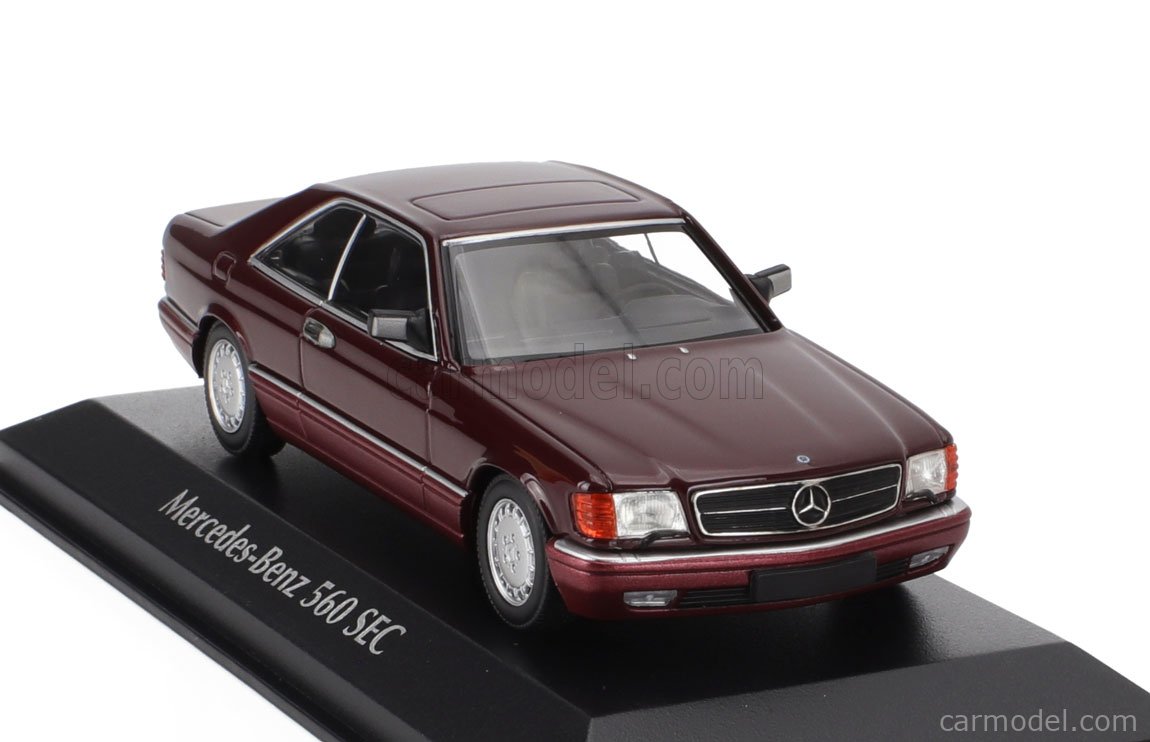 MINICHAMPS 940035124 Scale 1/43 | MERCEDES BENZ S-CLASS 560SEC (C126 ...