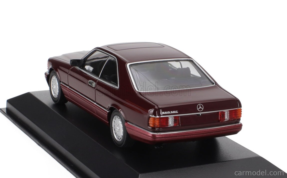 MINICHAMPS 940035124 Scale 1/43 | MERCEDES BENZ S-CLASS 560SEC (C126 ...