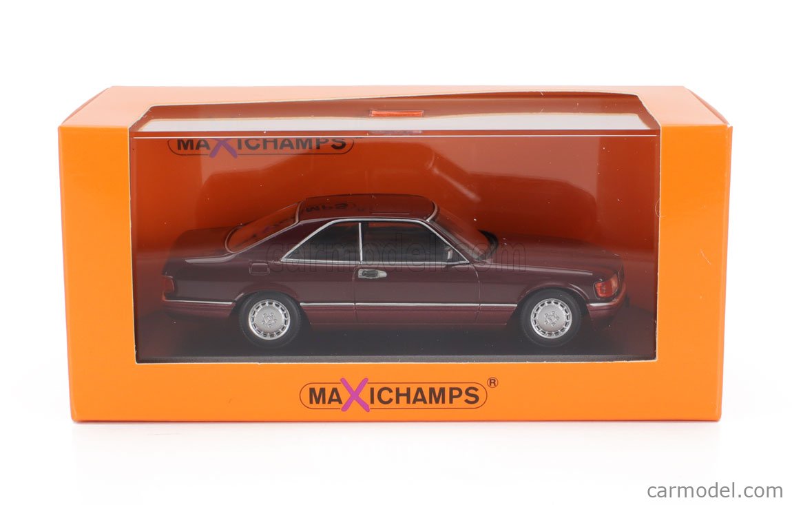MINICHAMPS 940035124 Scale 1/43 | MERCEDES BENZ S-CLASS 560SEC (C126 ...