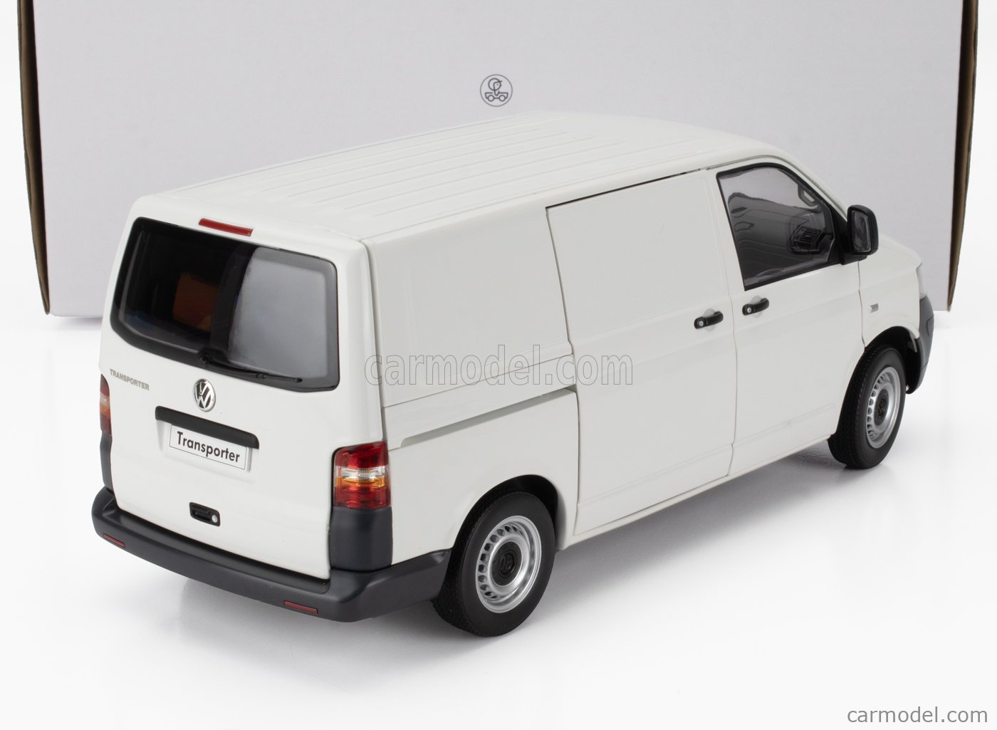 NOREV 188615 Escala 1/18 | VOLKSWAGEN T5 VAN TRANSPORTER 2003 WHITE