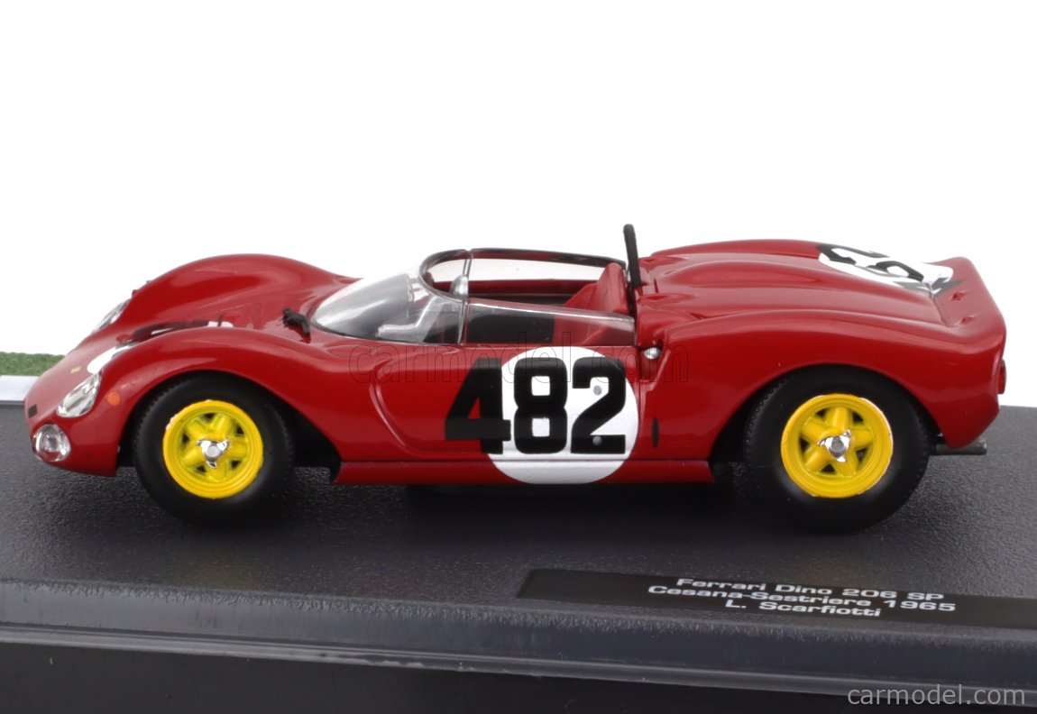 EDICOLA ABFRT068 Scale 1/43 | FERRARI 206SP DINO SPIDER TEAM SCUDERIA ...