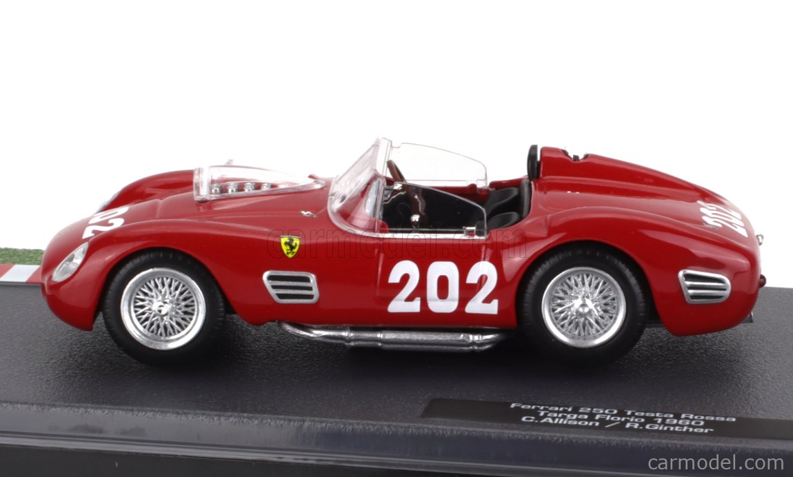 EDICOLA MQ1ALA0065 Scale 1/43 | FERRARI 250TR SPIDER N 202 TARGA FLORIO ...