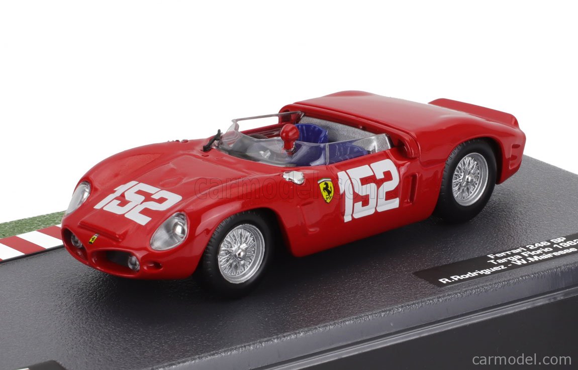 EDICOLA MQ1ALA0055 Scale 1/43 | FERRARI DINO 246SP SPIDER N 152 WINNER ...