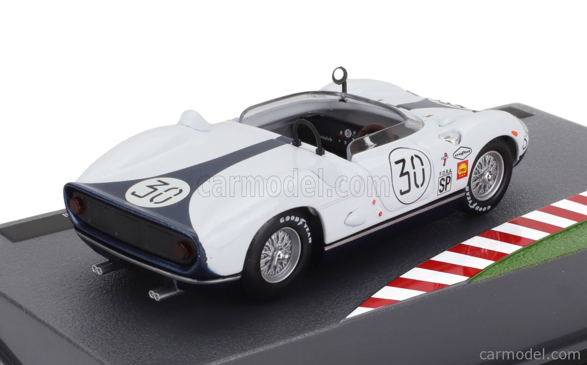 EDICOLA ABFRT044 Scale 1/43 | FERRARI 330P SPIDER TEAM MECOM RACING N ...