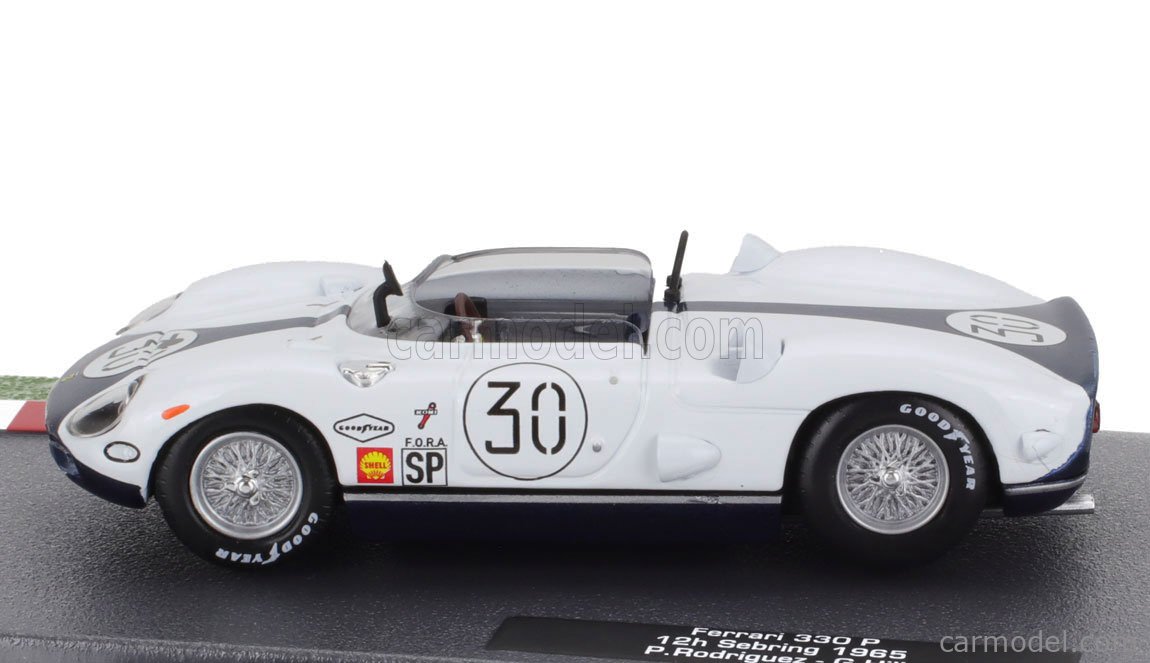 EDICOLA ABFRT044 Scale 1/43 | FERRARI 330P SPIDER TEAM MECOM RACING N ...