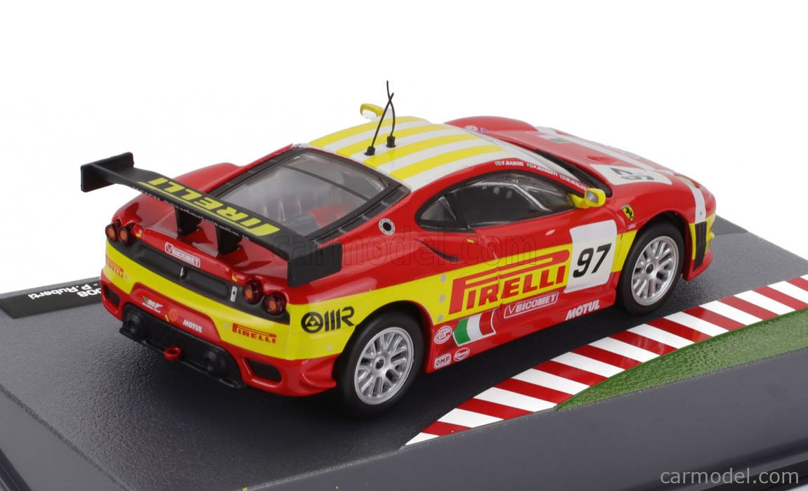 EDICOLA ABFRT004 Scale 1/43 | FERRARI F430GT 4.0L V8 TEAM BMS SCUDERIA ...