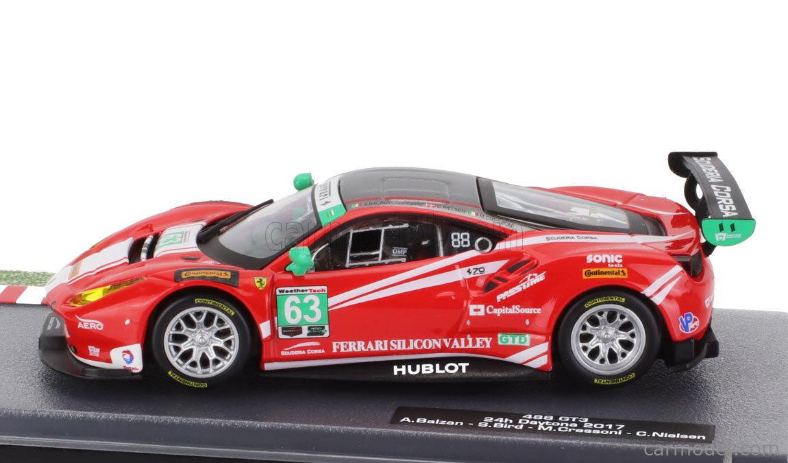 EDICOLA MQ1ALA0003 Scale 1/43 | FERRARI 488 GTE 3.9L TURBO V8 TEAM ...