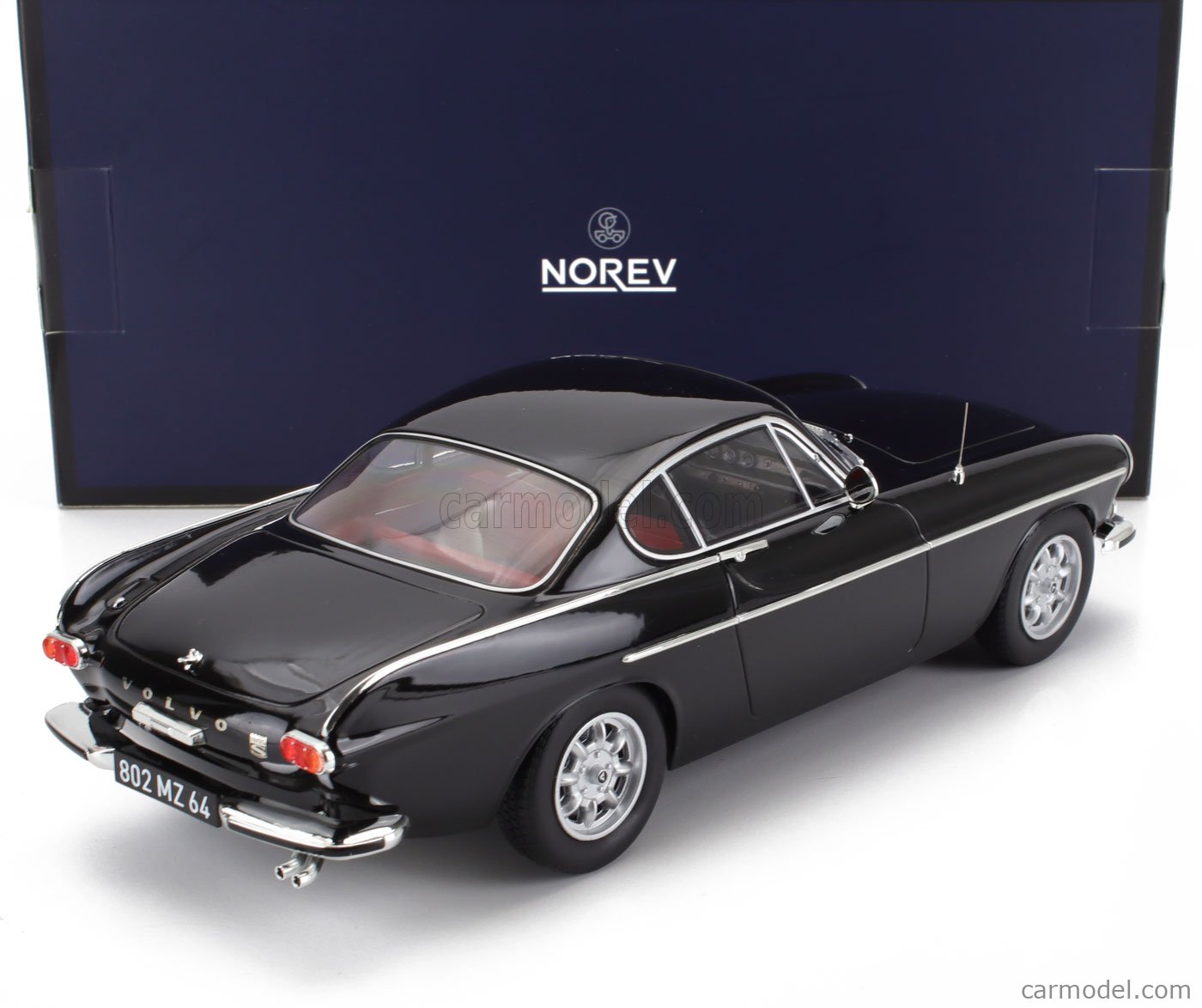 NOREV 188703 Scale 1/18 | VOLVO 1800S 1967 BLACK