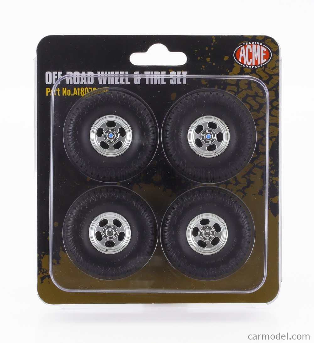 ACME-MODELS A1807217W Scale 1/18 | ACCESSORIES SET 4X WHEELS FOR OFF ...