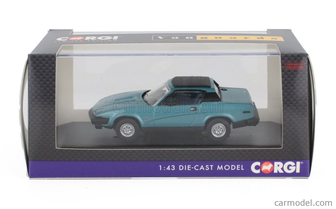 VANGUARDS VA10510 Scale 1/43 | TRIUMPH TR7 FHC COUPE 1975 LIGHT BLUE MET
