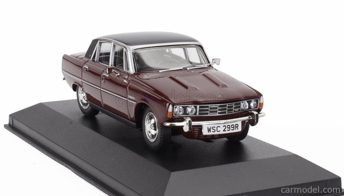 VANGUARDS VA06521 Scale 1/43 | ROVER P6 3500 V8 1967 RED BLACK
