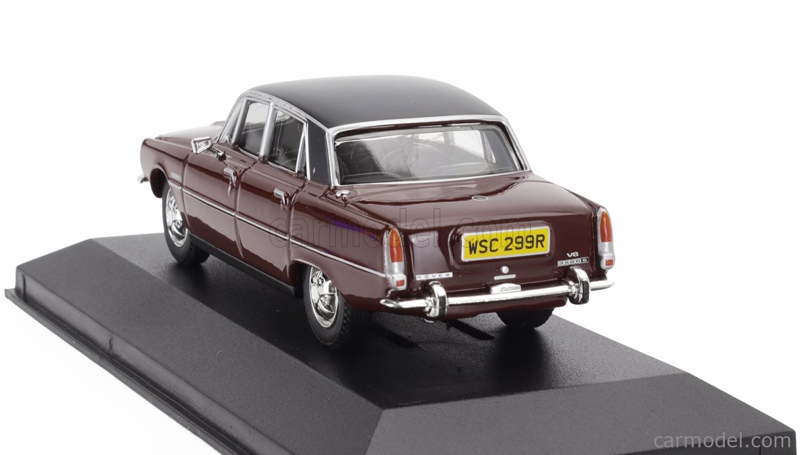 VANGUARDS VA06521 Scale 1/43 | ROVER P6 3500 V8 1967 RED BLACK