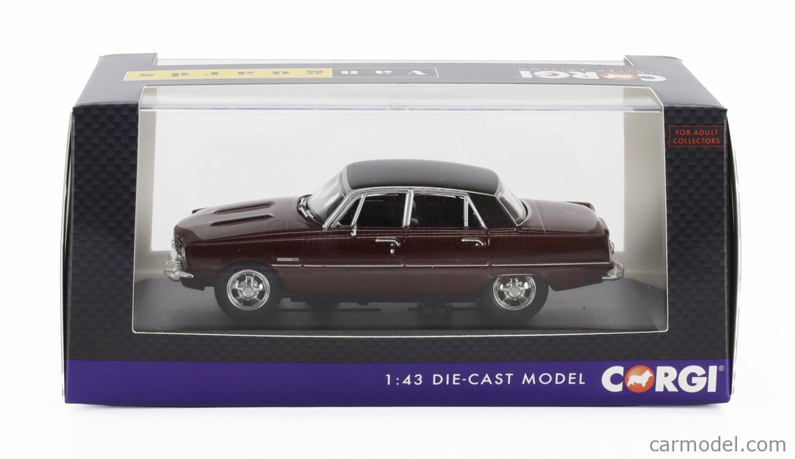 VANGUARDS VA06521 Scale 1/43 | ROVER P6 3500 V8 1967 RED BLACK