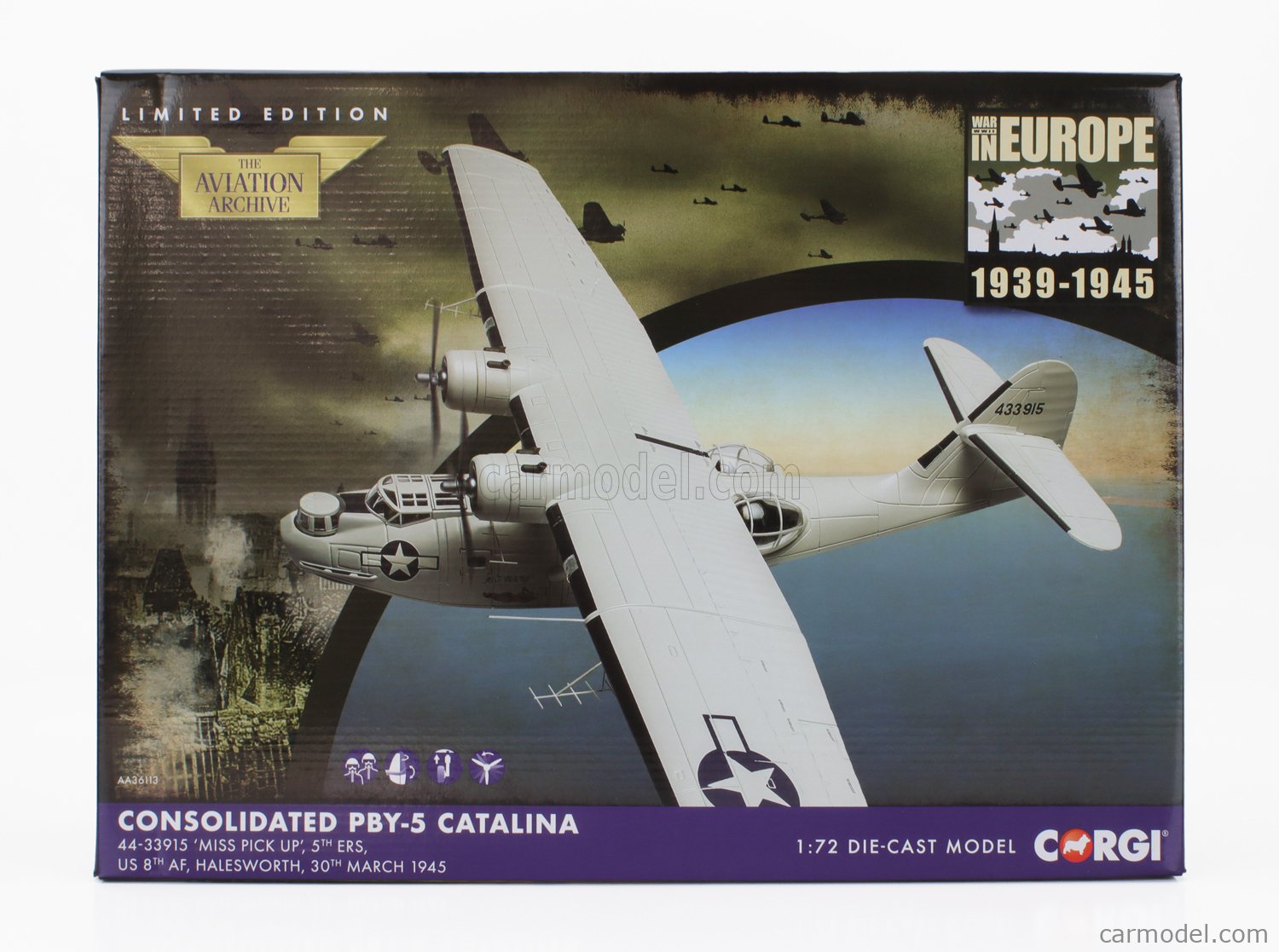 CORGI AA36113 Scale 1/72 | CONSOLIDATED OA-10A CATALINA MISS PICK UP ...