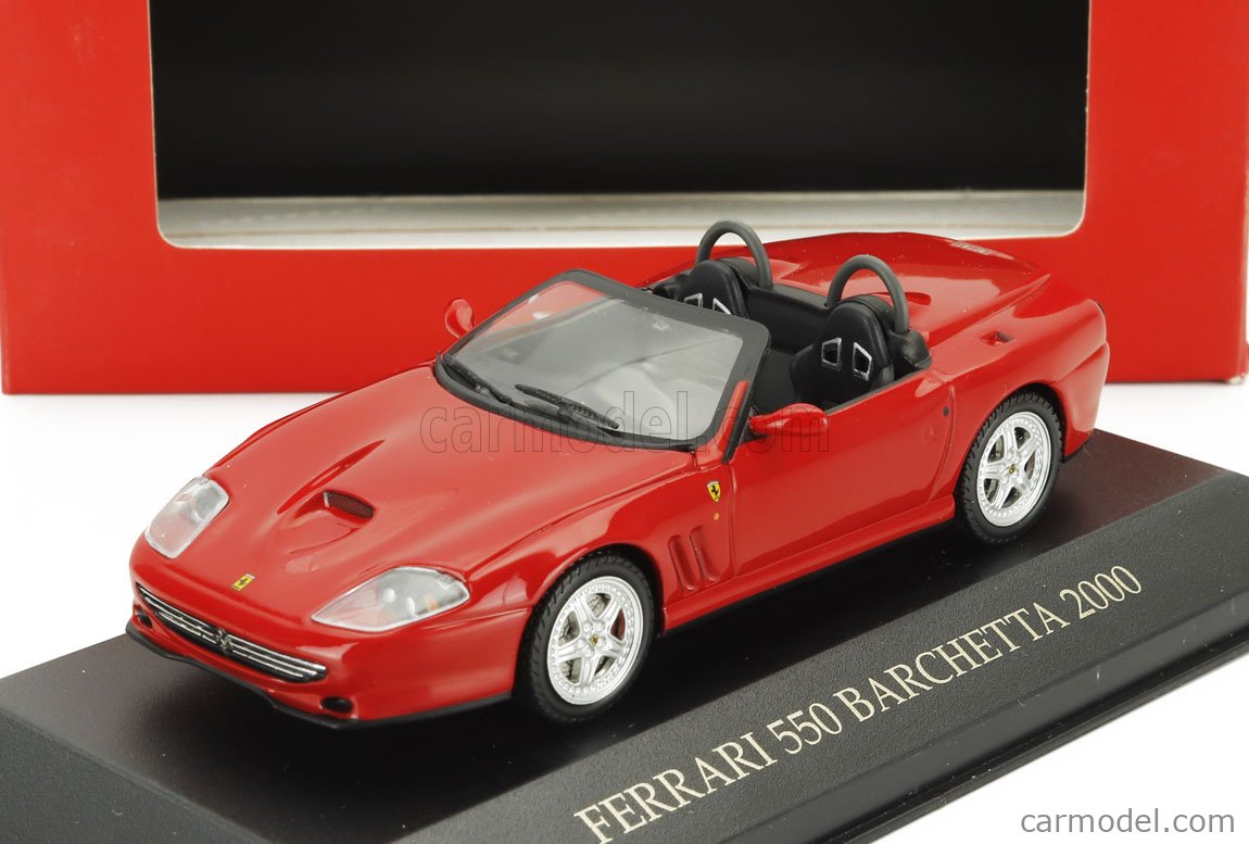 IXO-MODELS FER020 Scale 1/43 | FERRARI 550 BARCHETTA SPIDER RED