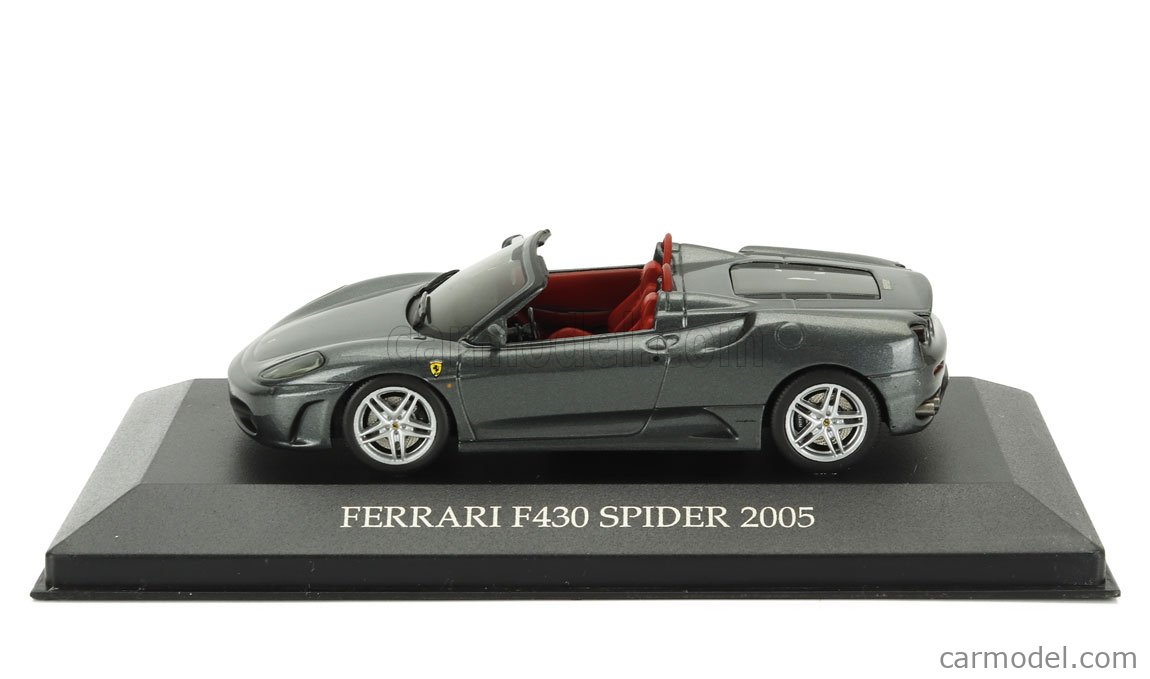 IXO-MODELS FER019 Scale 1/43 | FERRARI F430 SPIDER SILVER 2005 - DEFECT ...