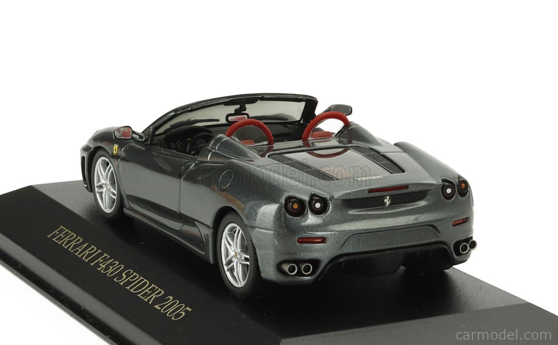 IXO-MODELS FER019 Scale 1/43 | FERRARI F430 SPIDER SILVER 2005 - DEFECT ...